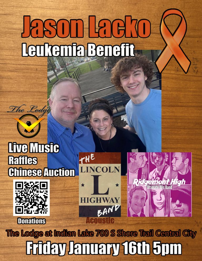 Jason Lacko Leukemia Benefit - The Lodge at Indian Lake